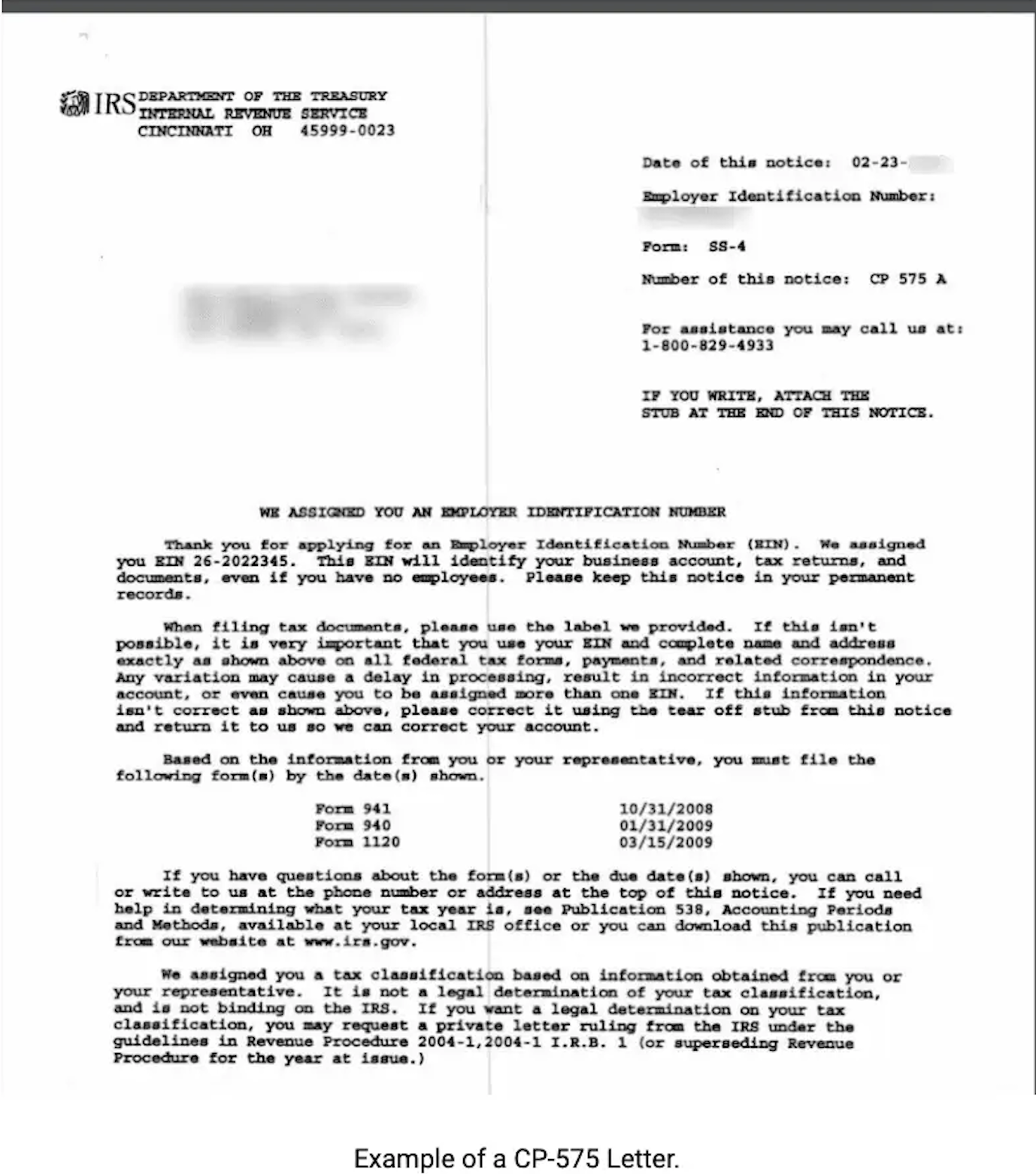 Lost Your Notice CP 575? Here’s How to Obtain a Replacement for OMMA ...
