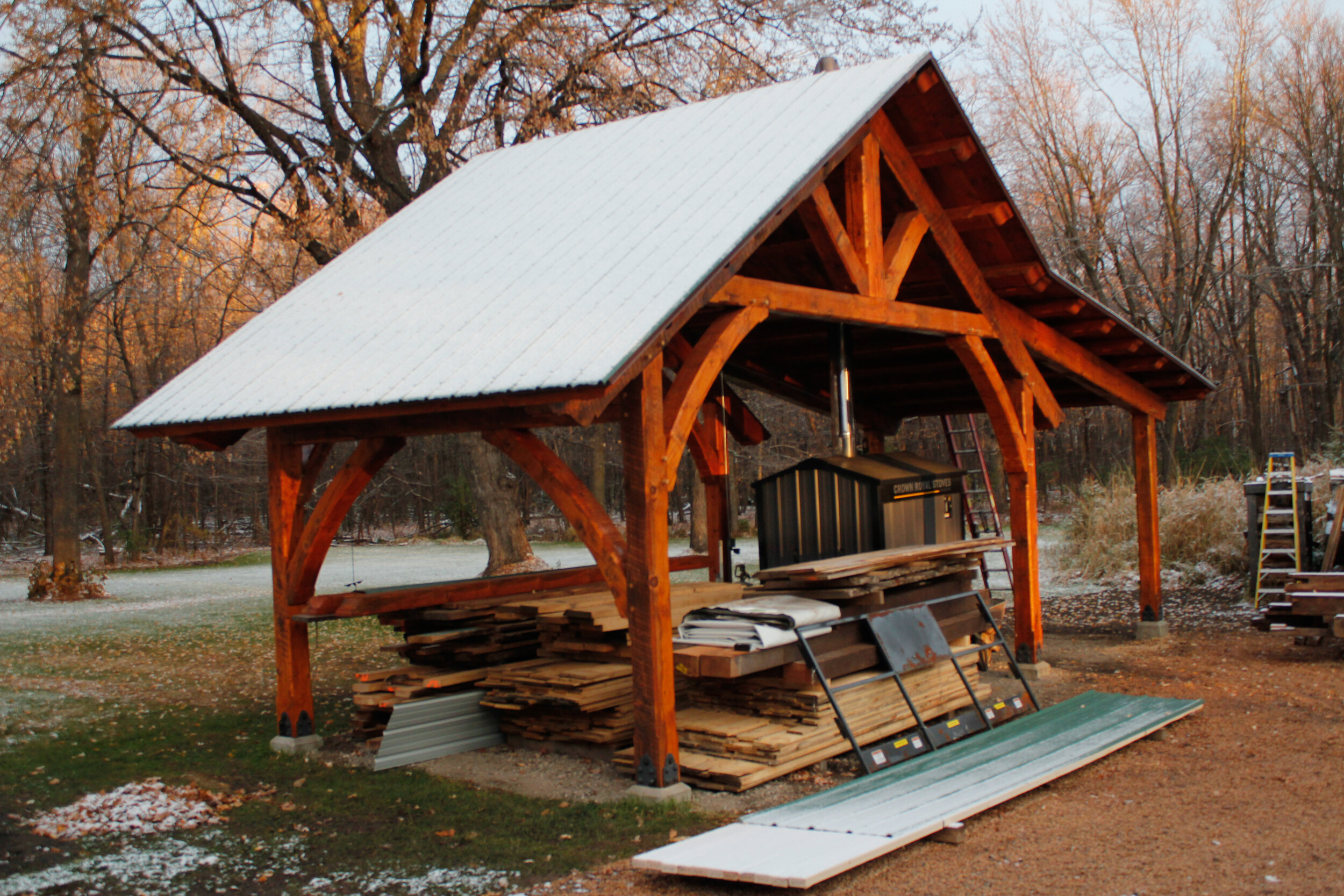 Timber Frame — Timms Lumber and Sawing