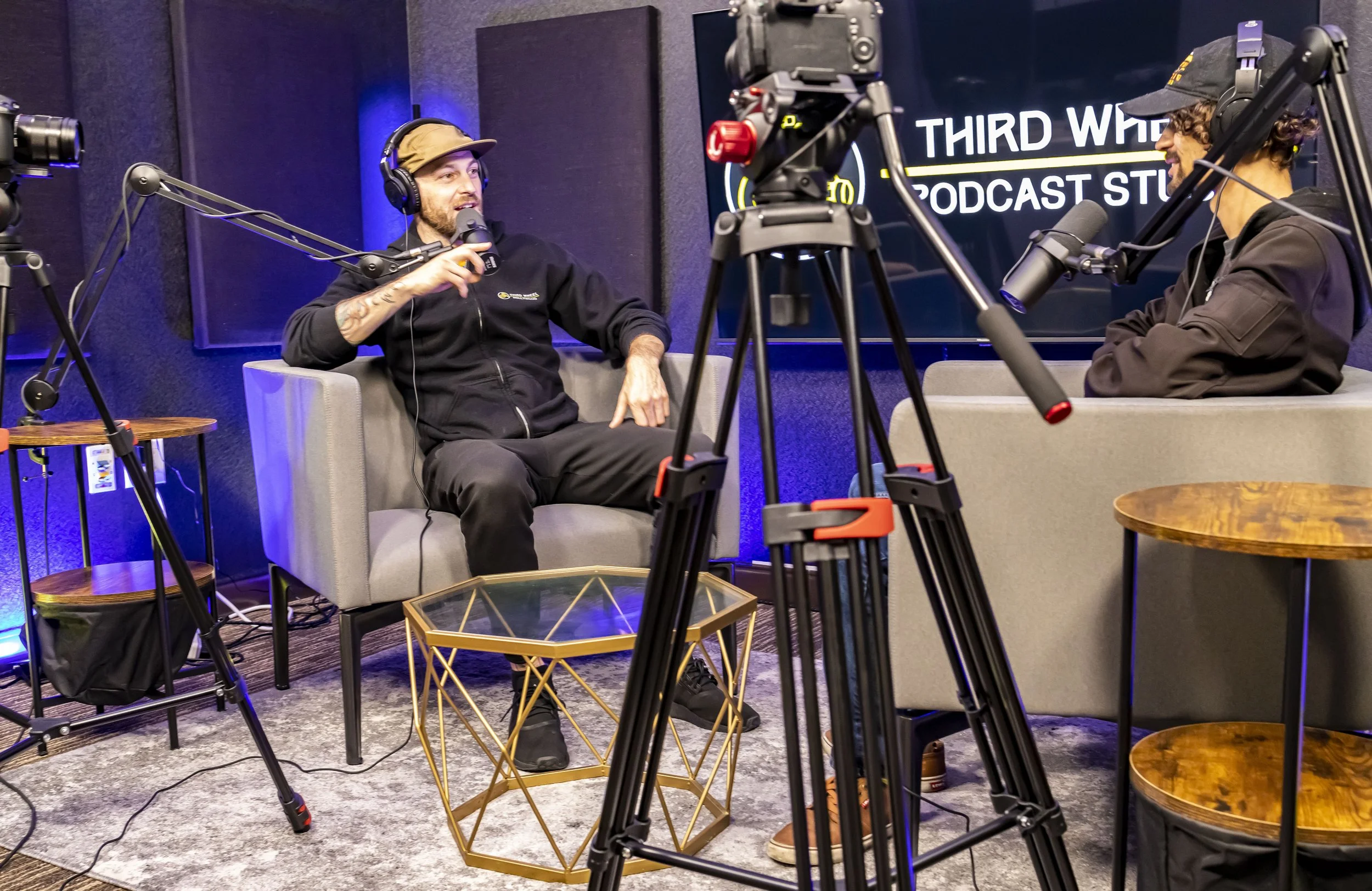 West LA Podcast Studio Rental — Third Wheel Podcast Studio