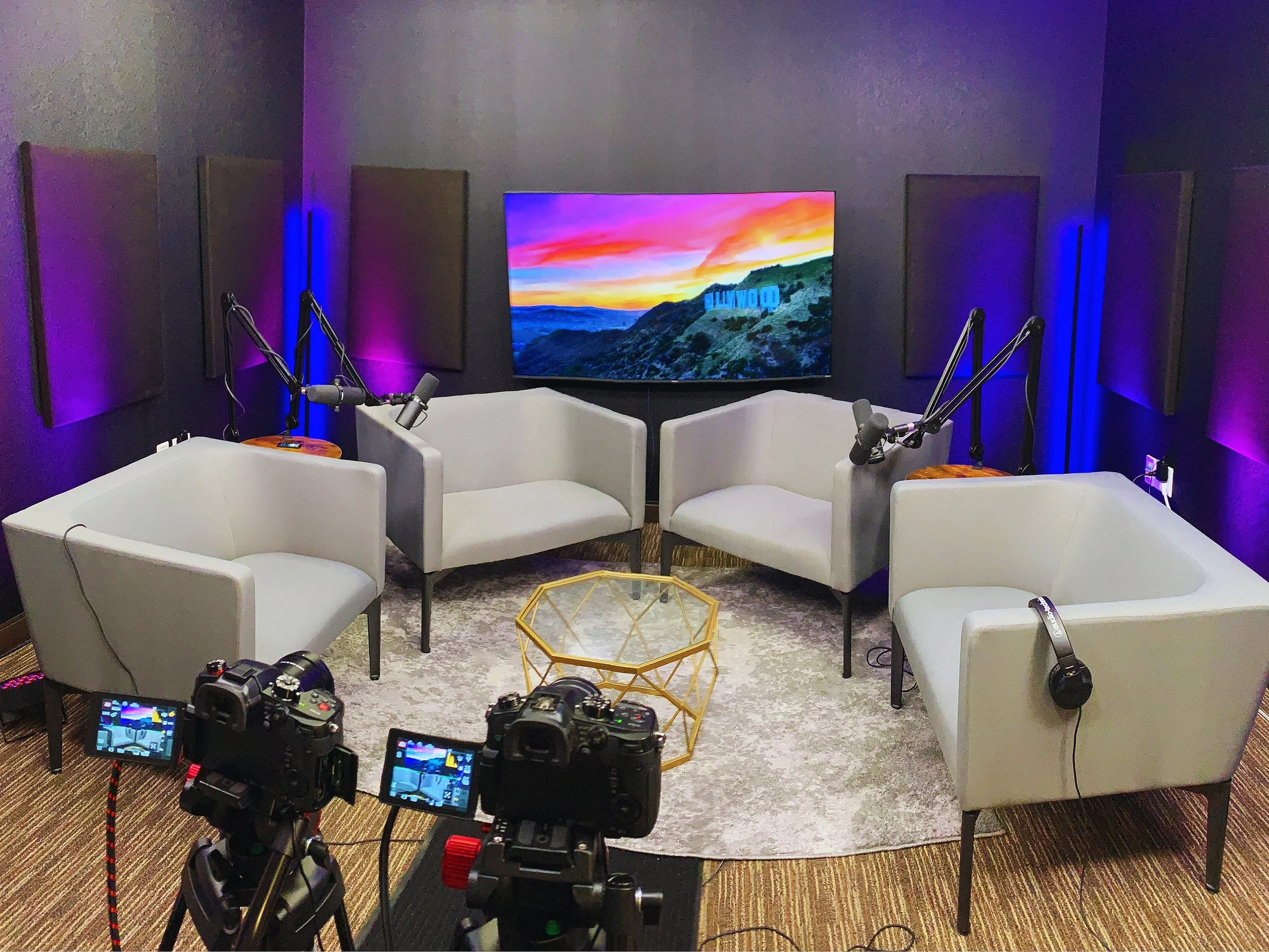 West LA Podcast Studio Rental — Third Wheel Podcast Studio