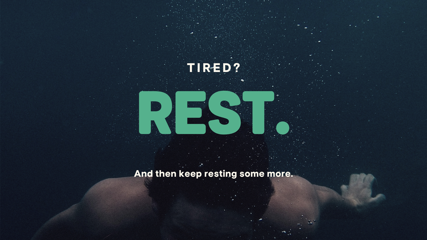 Are you as tired as we are? — Casa De Paz