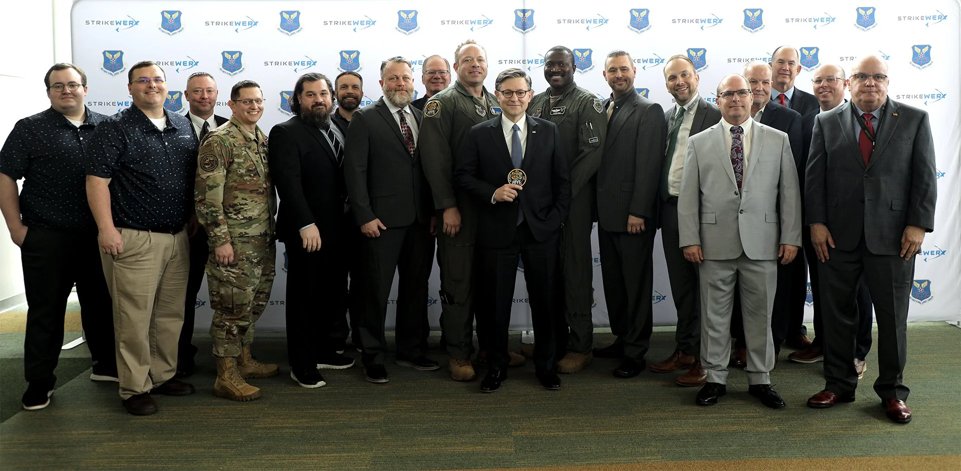 Speaker Mike Johnson tours CIC to see STRIKEWERX innovate Air Force ...