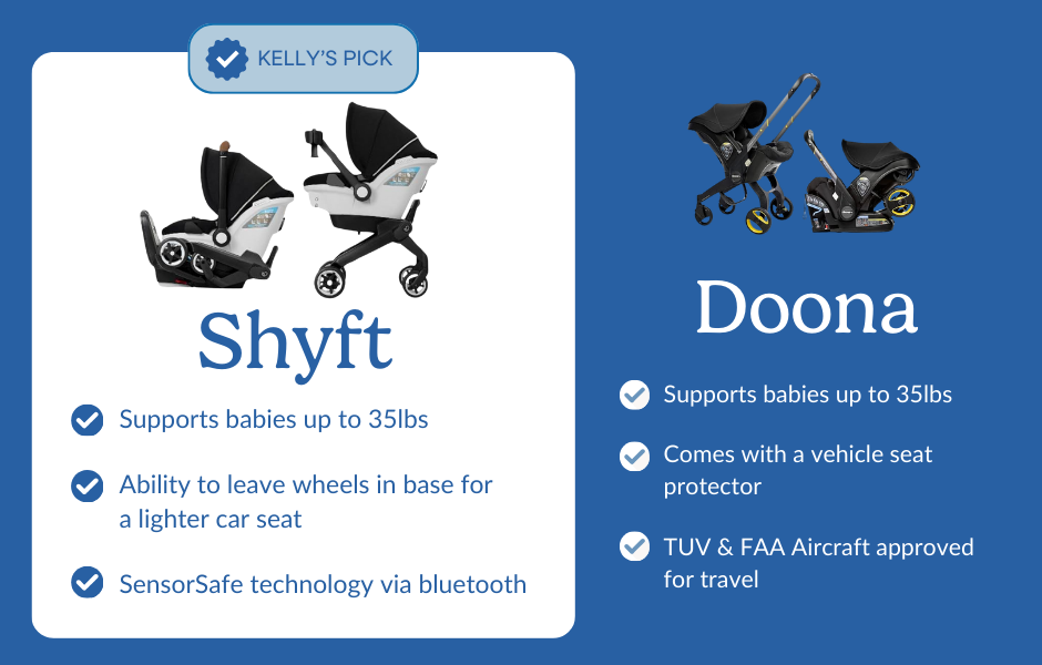 Doona vs Evenflo Shyft DualRide: Which Car Seat-Stroller Combination Is ...