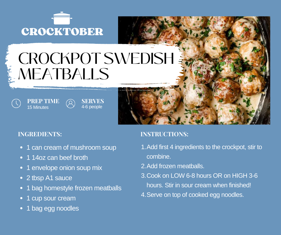 Crocktober Is Here | Make Family Meals With Us! — The Car Mom | Car ...