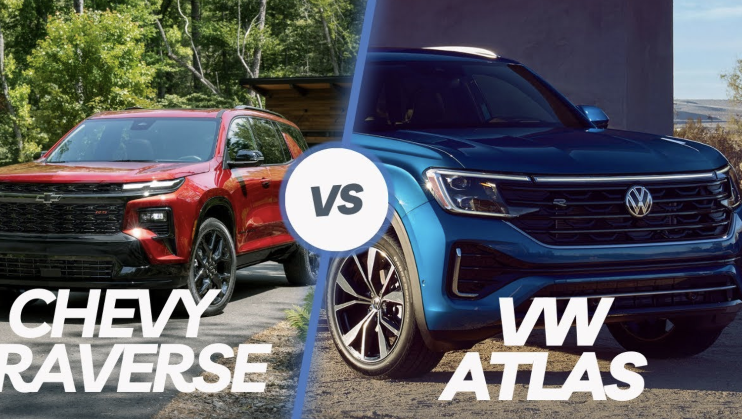2024 Chevrolet Traverse vs. 2024 Volkswagen Atlas: The Ultimate ...