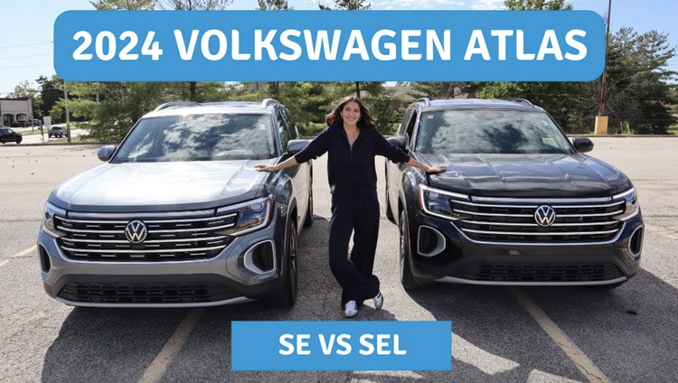 2024 Volkswagen Atlas SE vs SEL: The Ultimate Altas Tour — The Car Mom ...