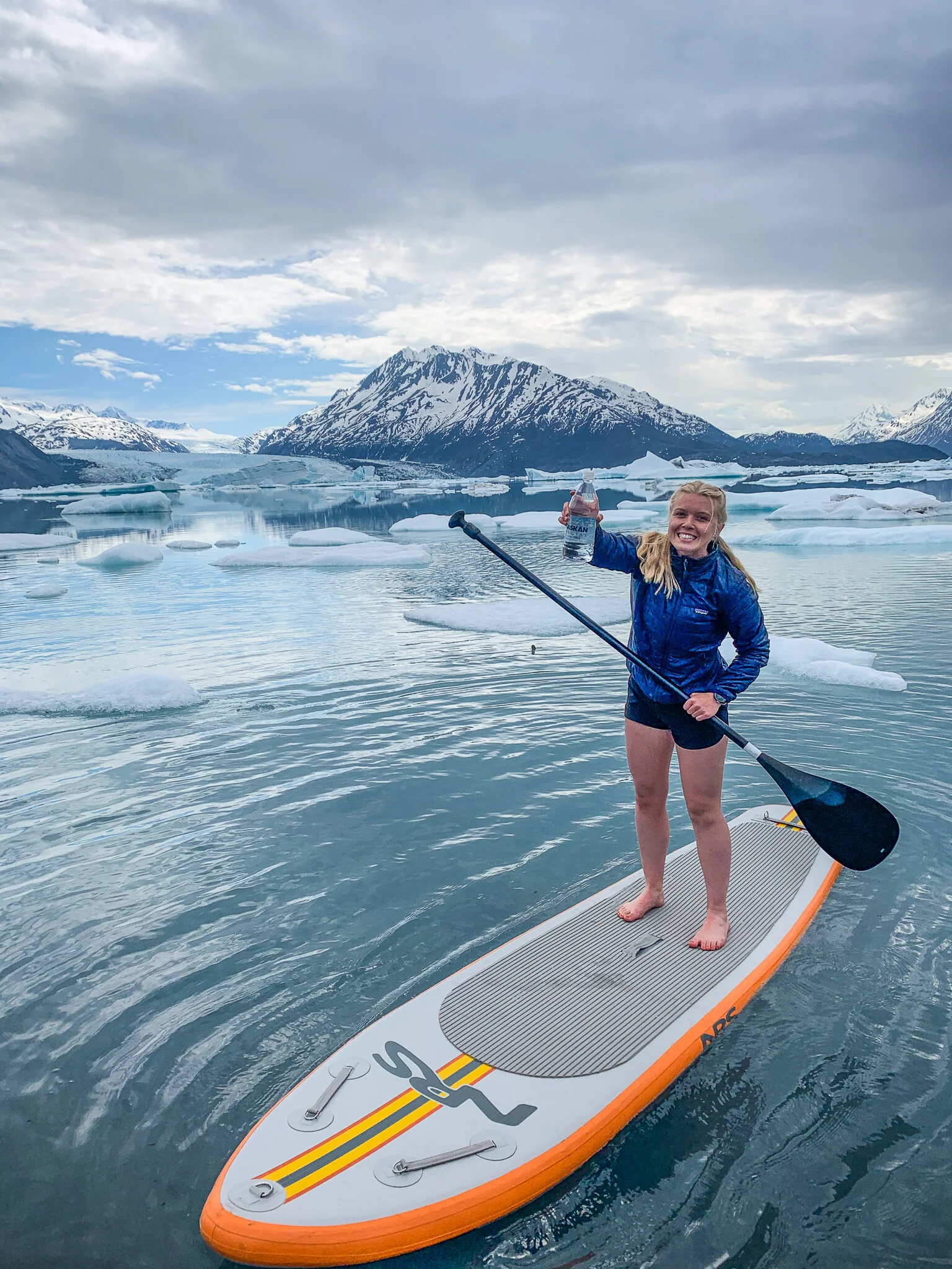 Clear Alaskan Glacial