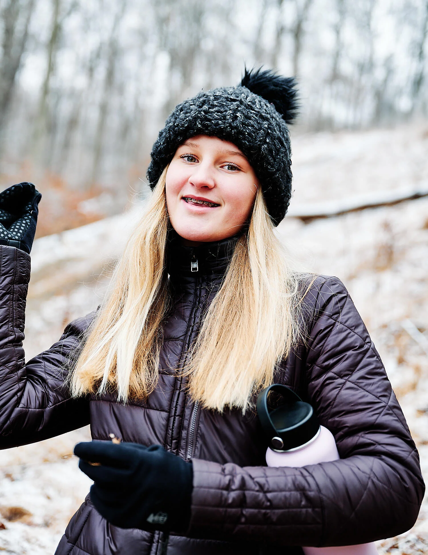Senior Portraits: a Winter Session — Karina Eremina | Joy of the Moment ...