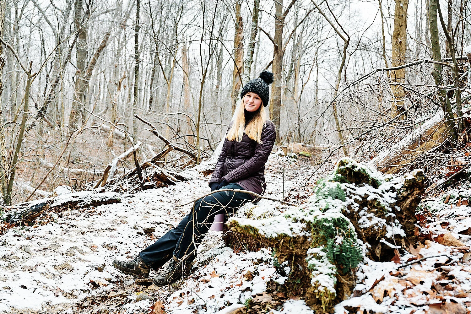 Senior Portraits: a Winter Session — Karina Eremina | Joy of the Moment ...