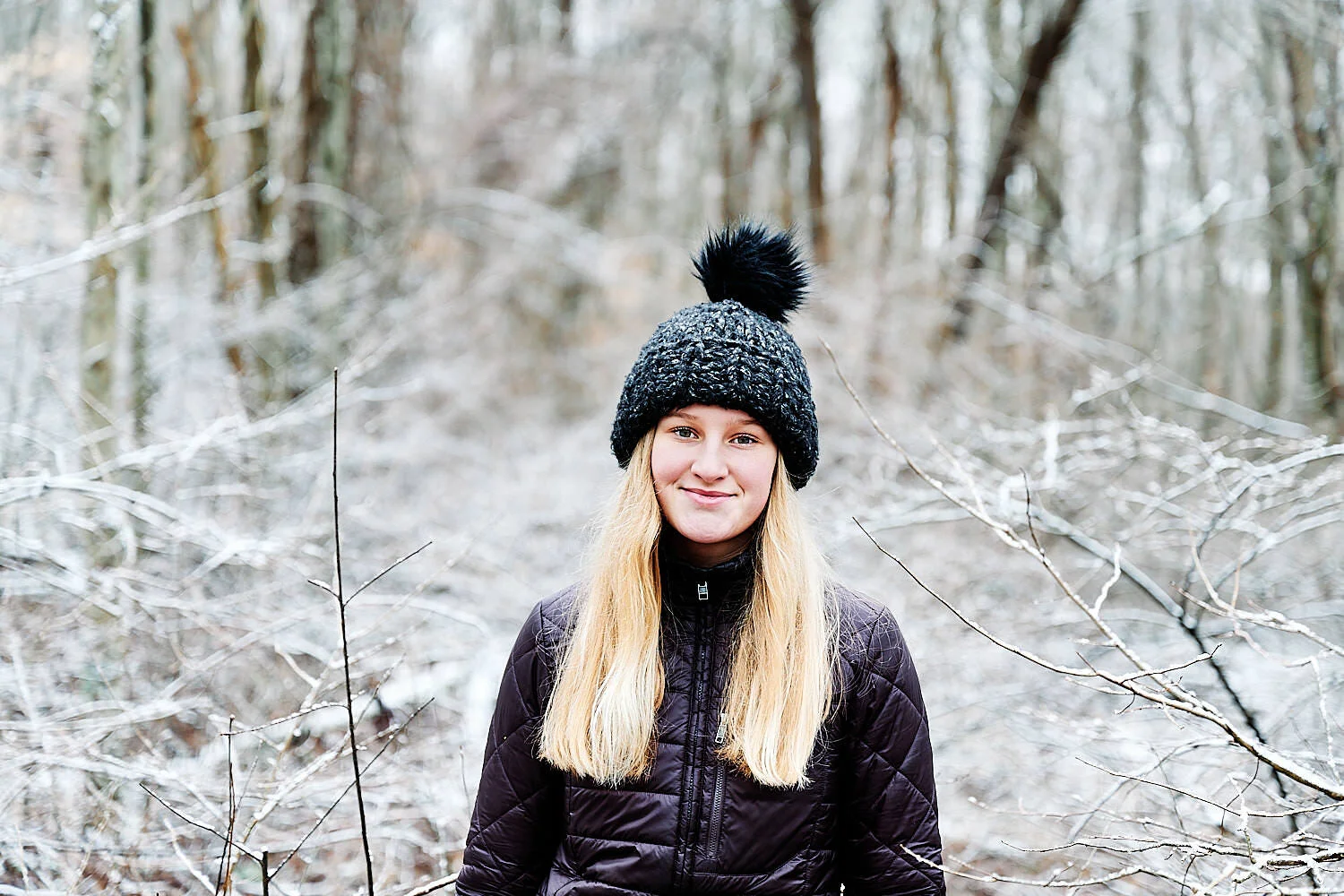 Senior Portraits: a Winter Session — Karina Eremina | Joy of the Moment ...