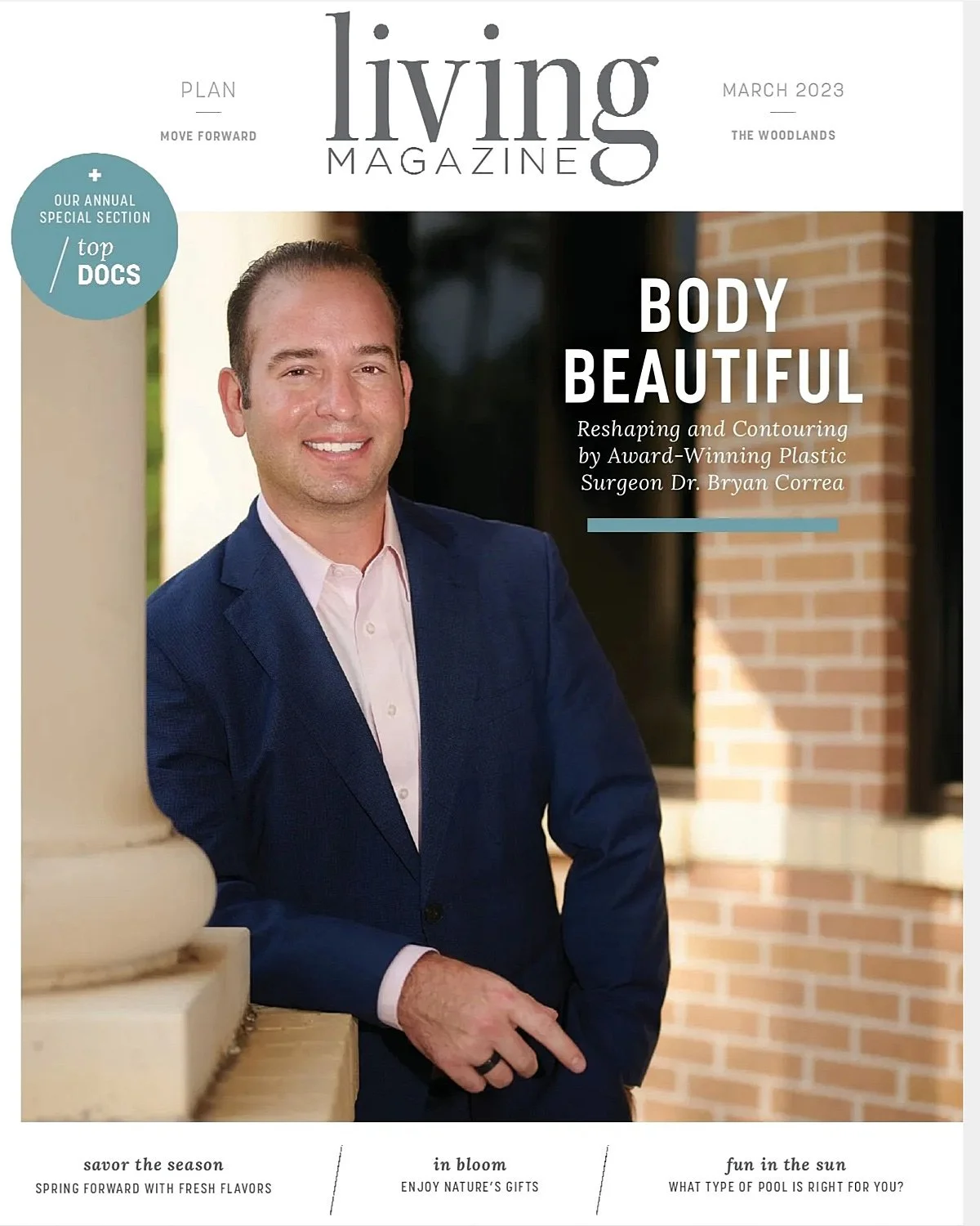 Living Magazine Cover Shoot for Bryan Correa — Karina Eremina | Joy of ...