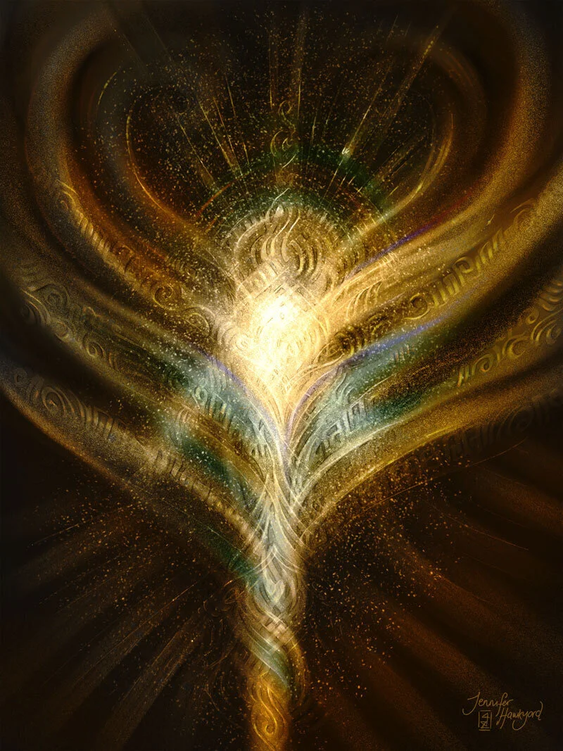 Archangel Metatron - Art Print — Jezhawk Designs - Art by Jennifer Hawkyard