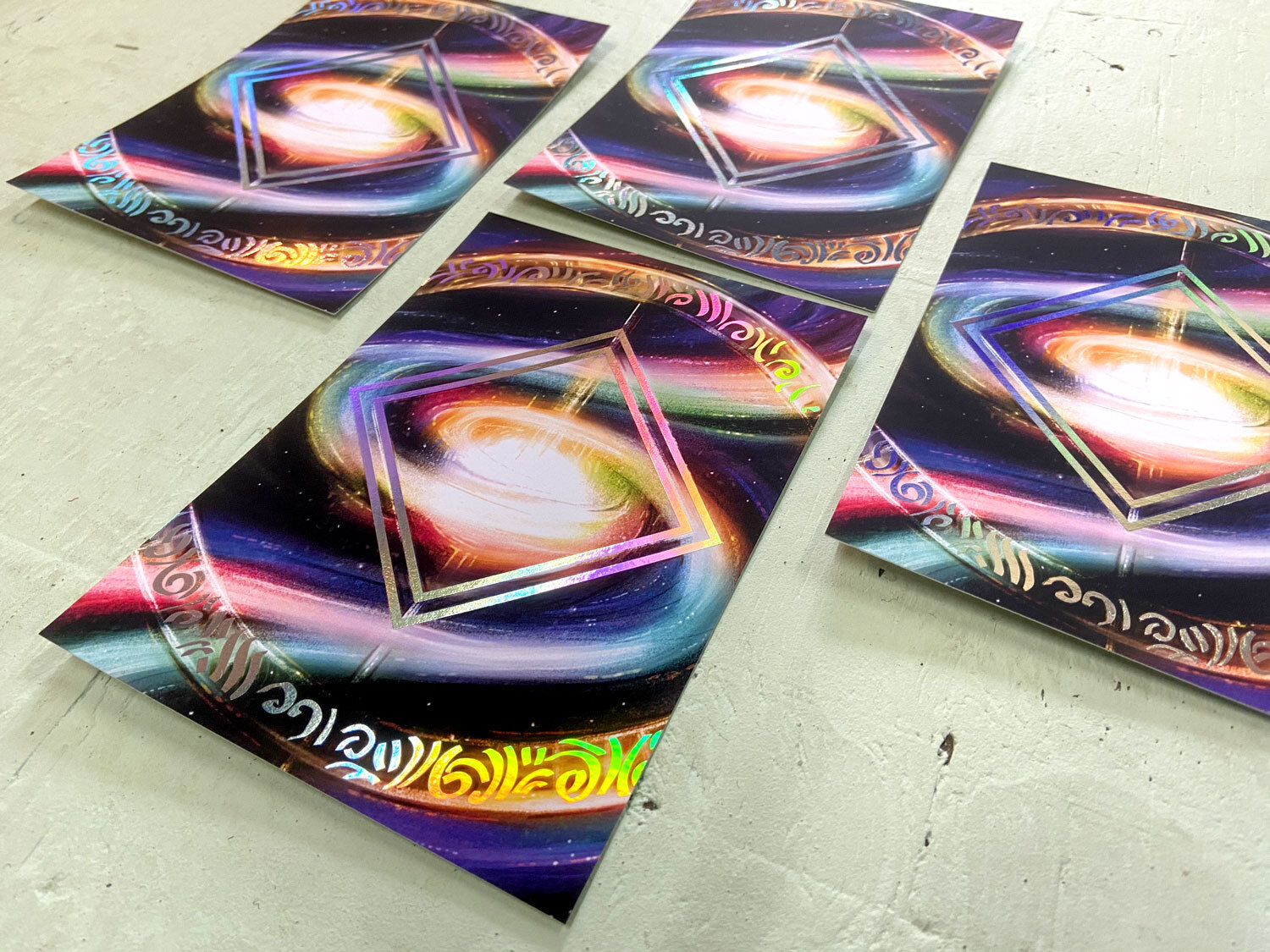 Angel Guide Oracle Deck - Signed by The Artist — Jezhawk Designs - Art ...