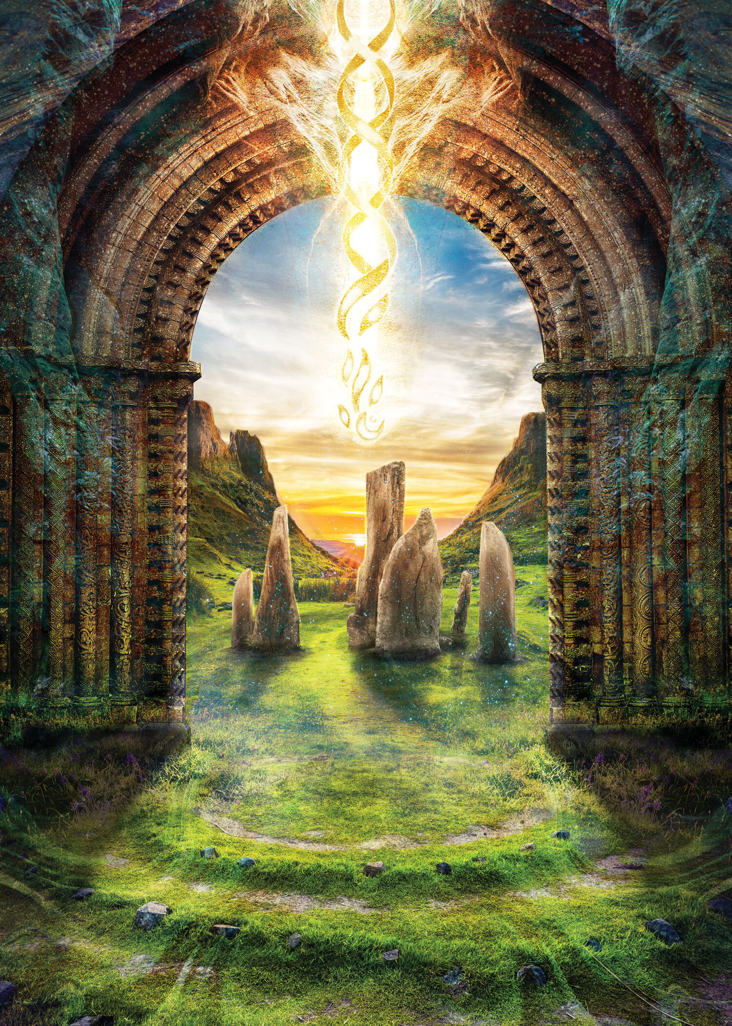 Ancestral Realm Print — Jezhawk Designs - Art by Jennifer Hawkyard