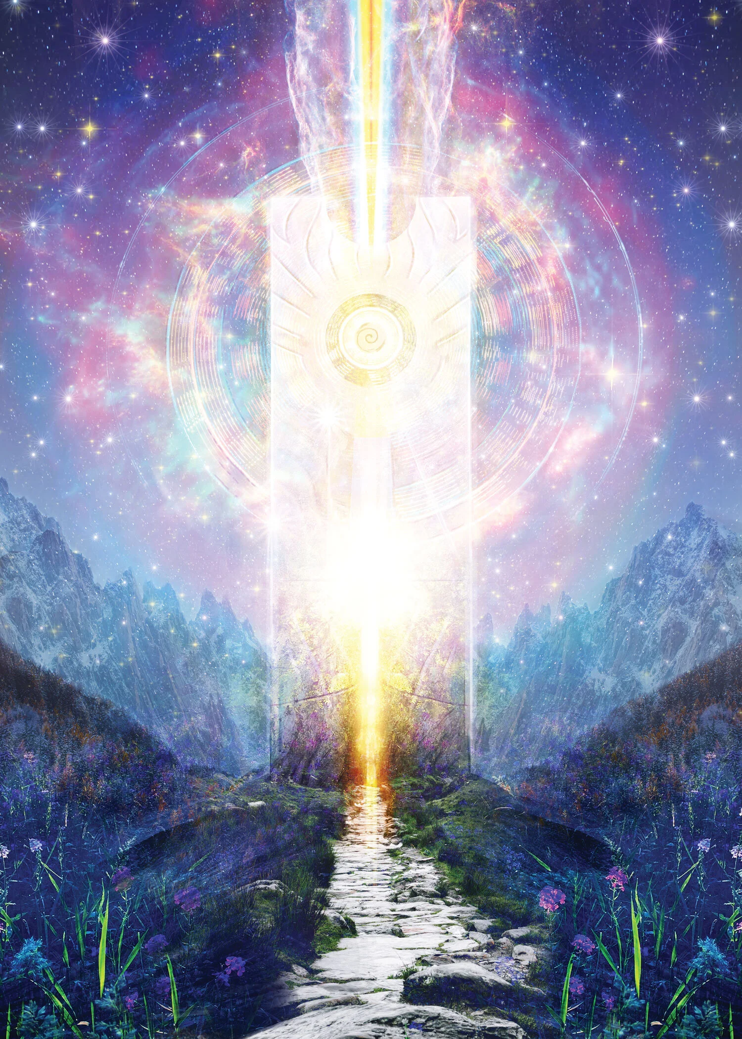 The Divine Matrix Print by Jennifer Hawkyard — Jezhawk Designs - Art by ...