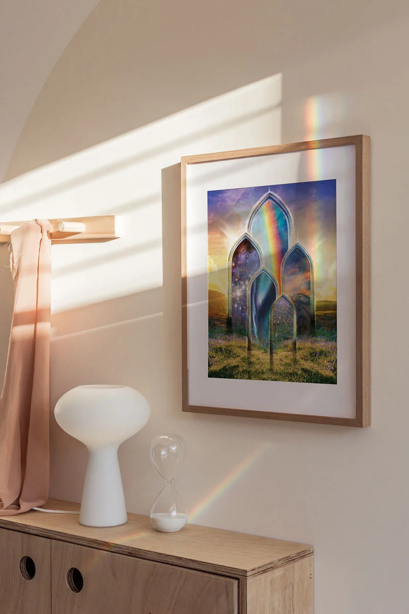 Hathor Light Codes Print by Jennifer Hawkyard — Jezhawk Designs - Art ...