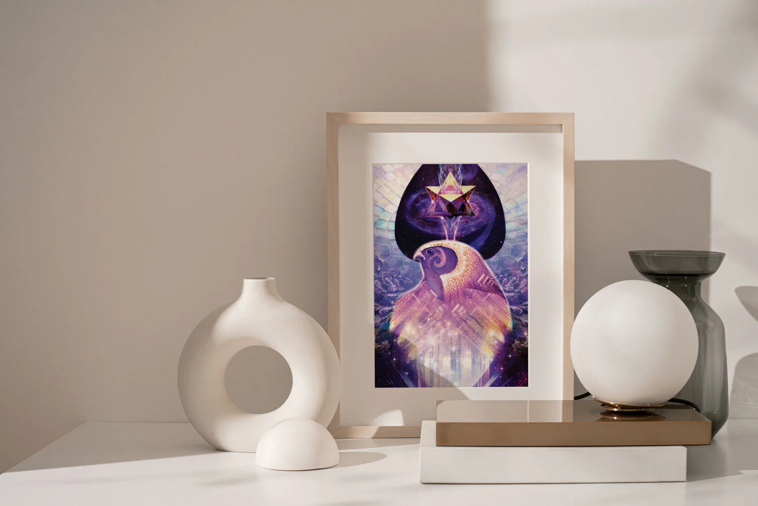 Hathor Light Codes Print by Jennifer Hawkyard — Jezhawk Designs - Art ...