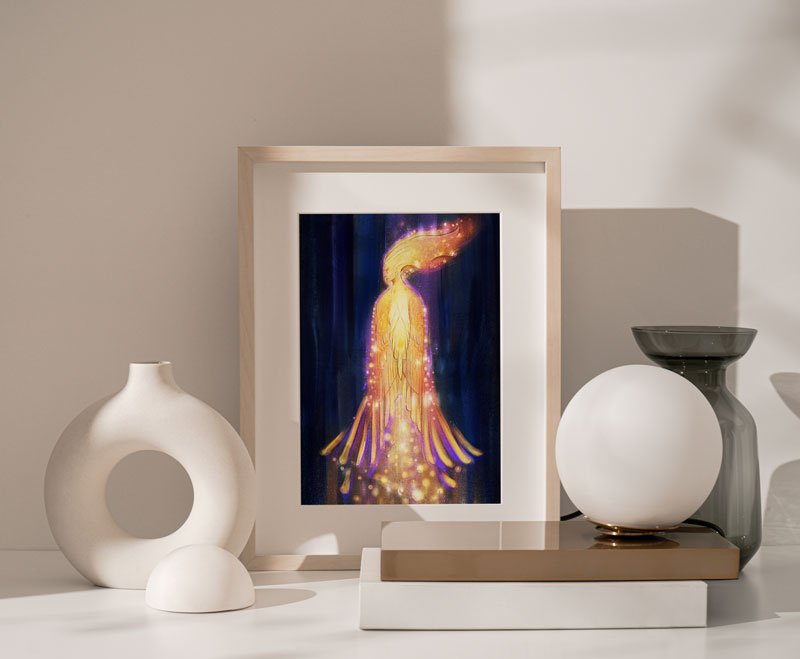 Shop — GOLD EDITION - Archangel Gabriel - Art Print