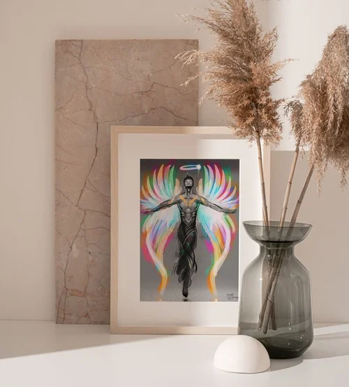 Shop — Archangel Metatron - Art Print