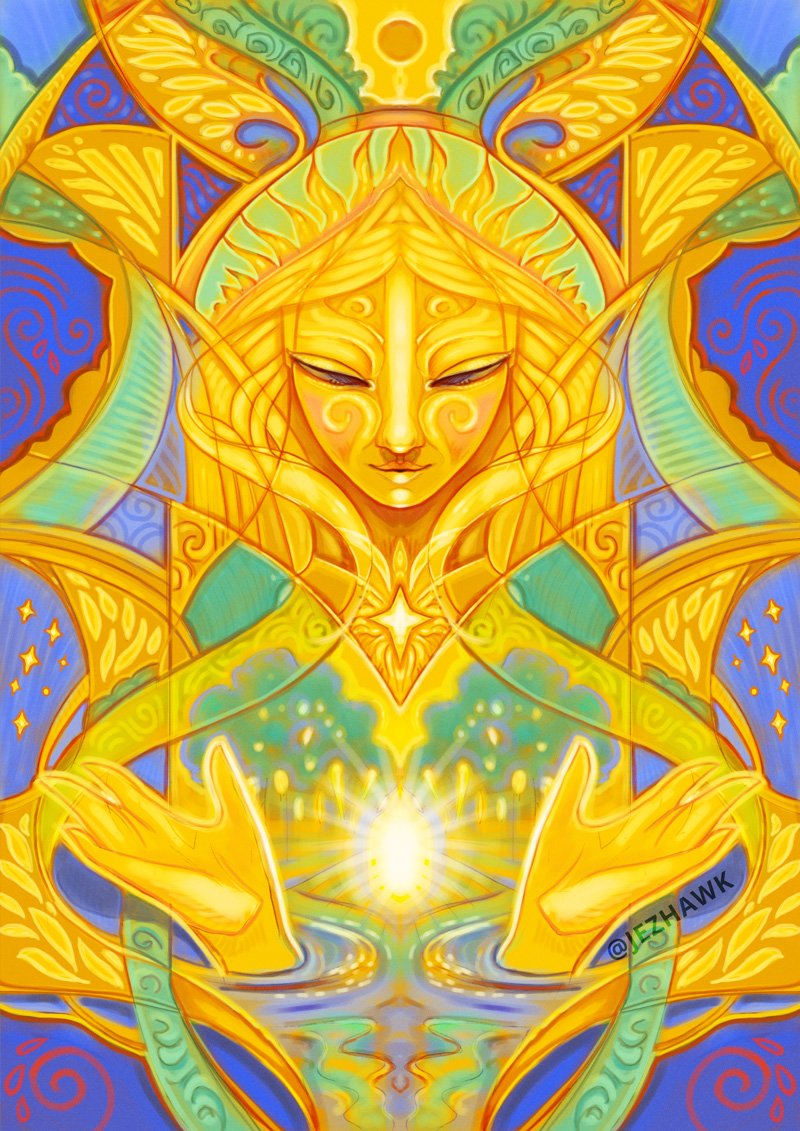 Spirit Awakening Tarot — Jezhawk Designs - Art by Jennifer Hawkyard