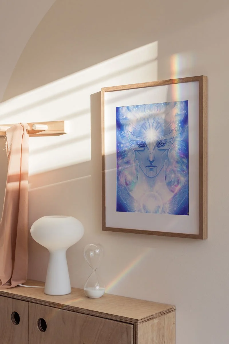 Archangel Metatron - Art Print — Jezhawk Designs - Art by Jennifer Hawkyard