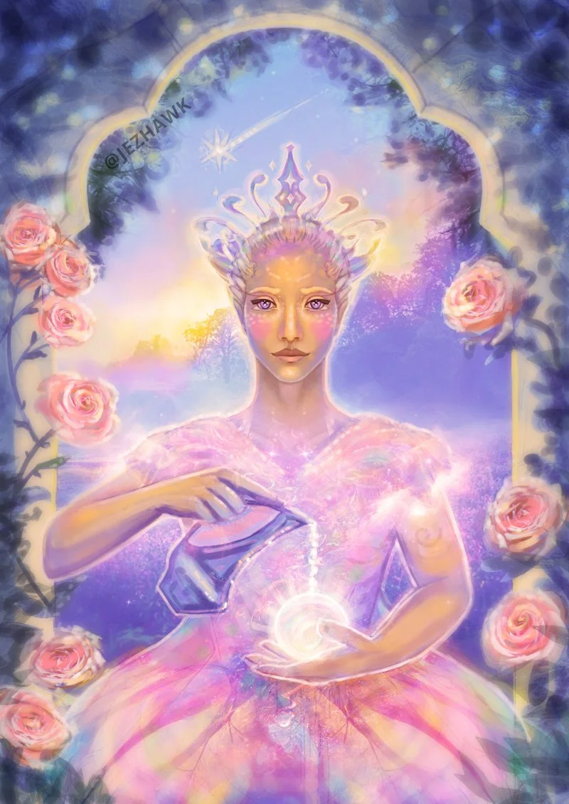 Unique channelled visions by Jennifer Hawkyard