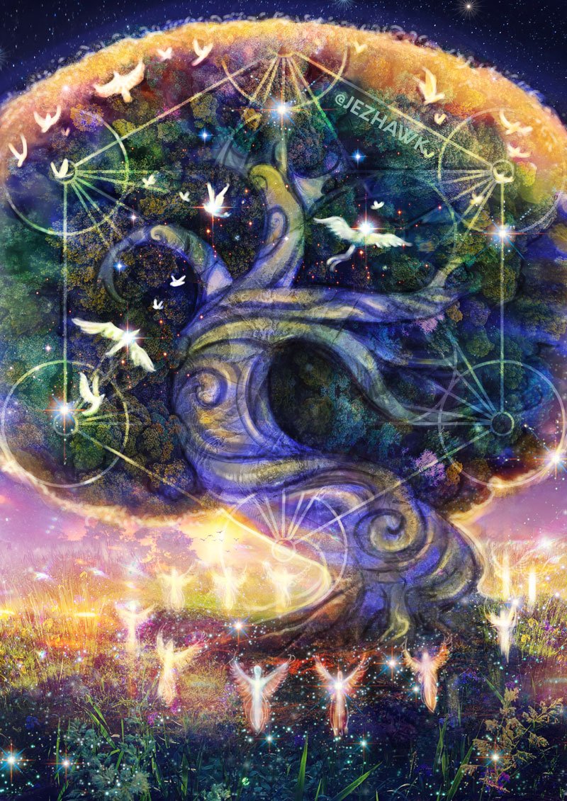 Spiritual Art Connections - Intuitive and Visionary art by Jennifer ...