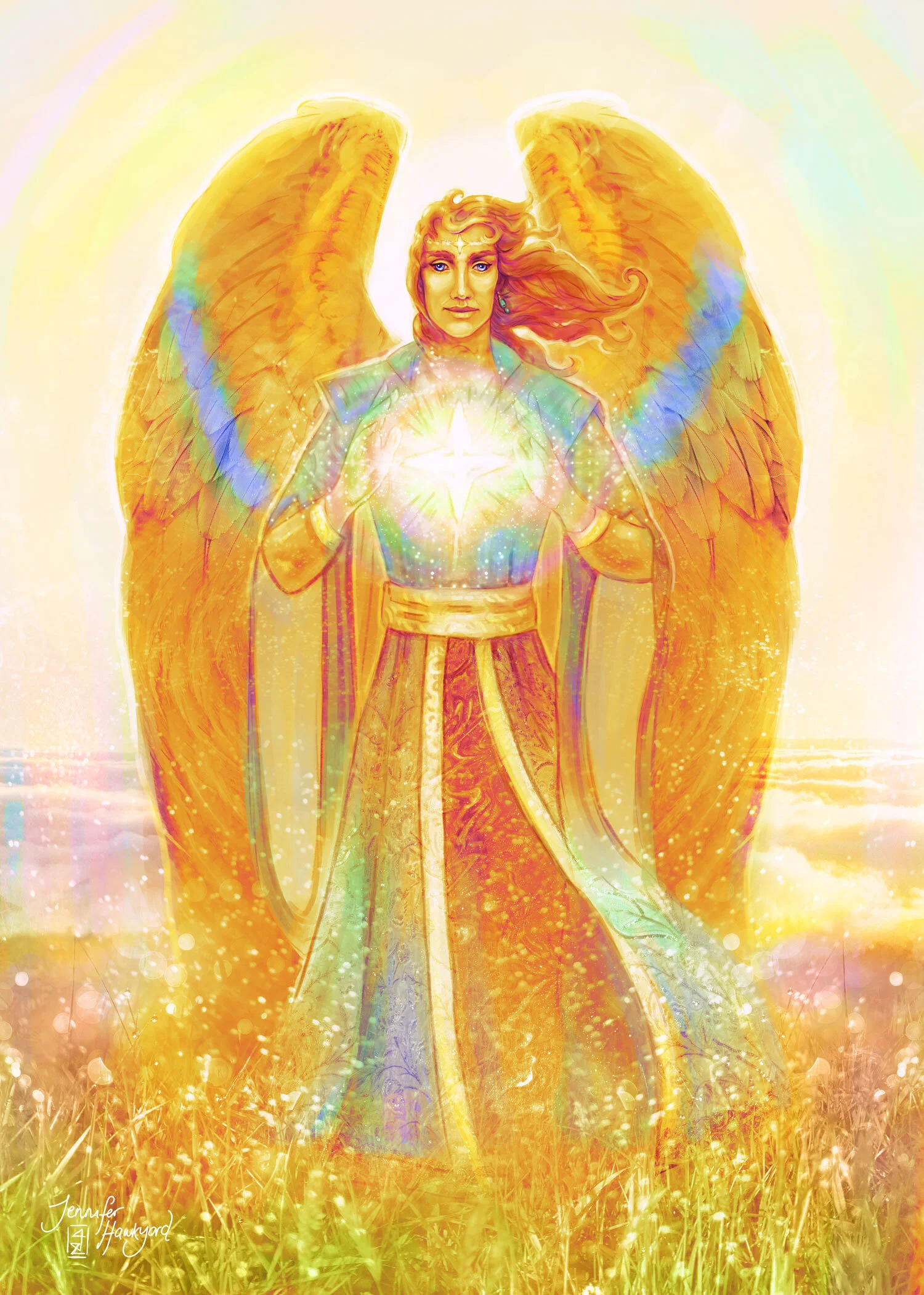 About Channeling — Jezhawk Designs - Art by Jennifer Hawkyard