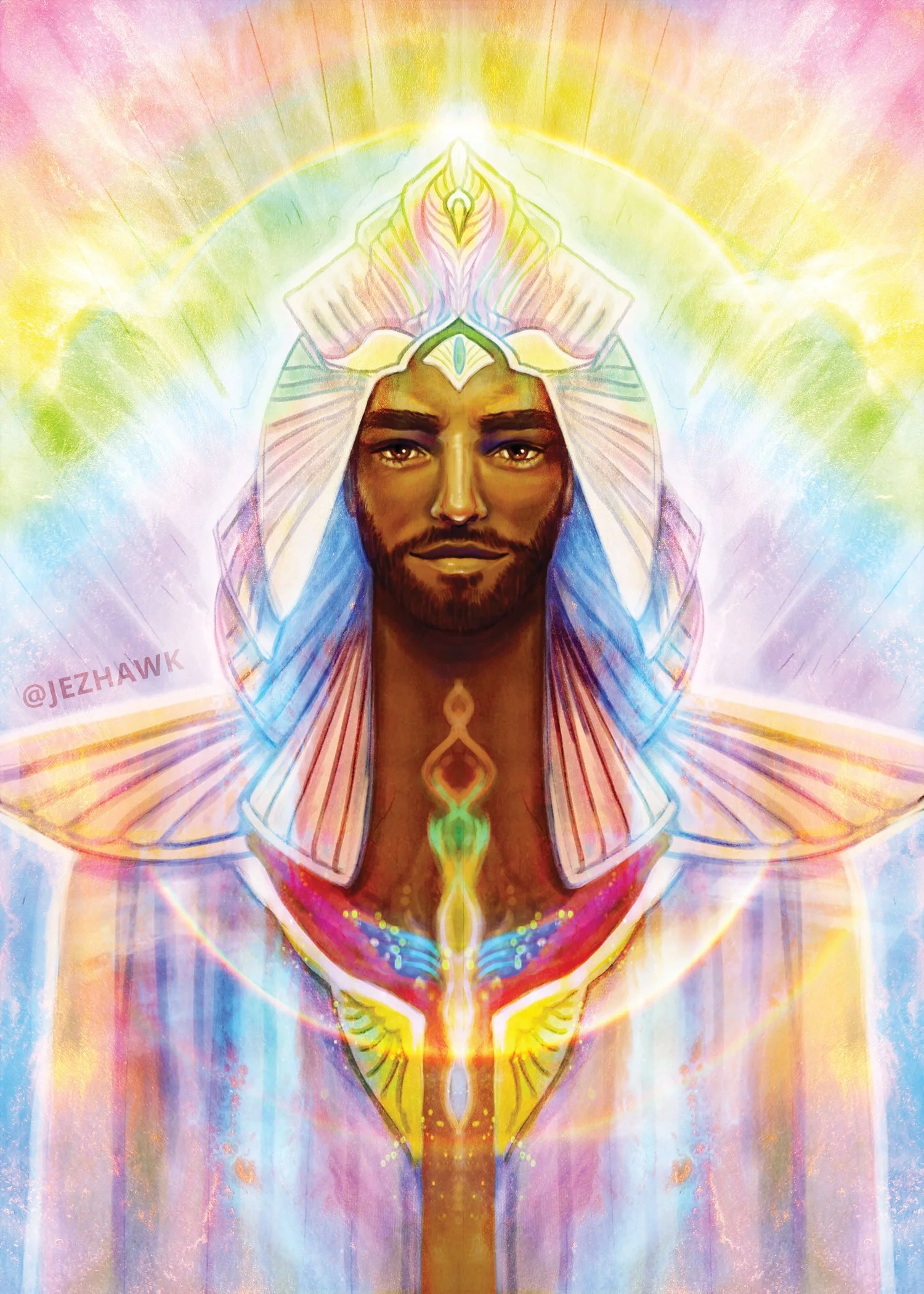 Jezhawk Blog | Studio Updates, Spiritual Art & Insights — Serapis Bey ...