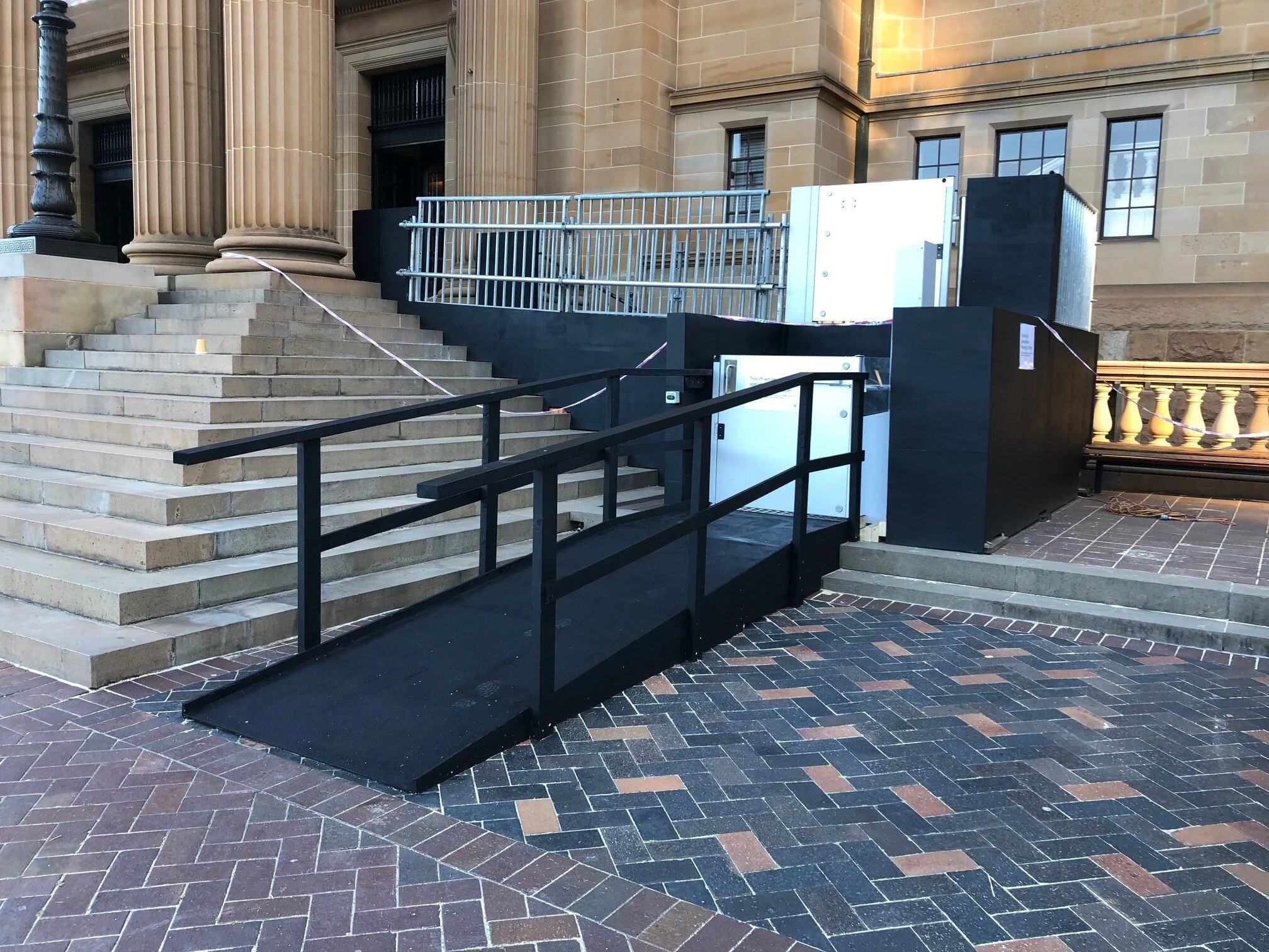 Public Access Stairs & Ramps | BCA and DDA compliant — Stagekings - We ...