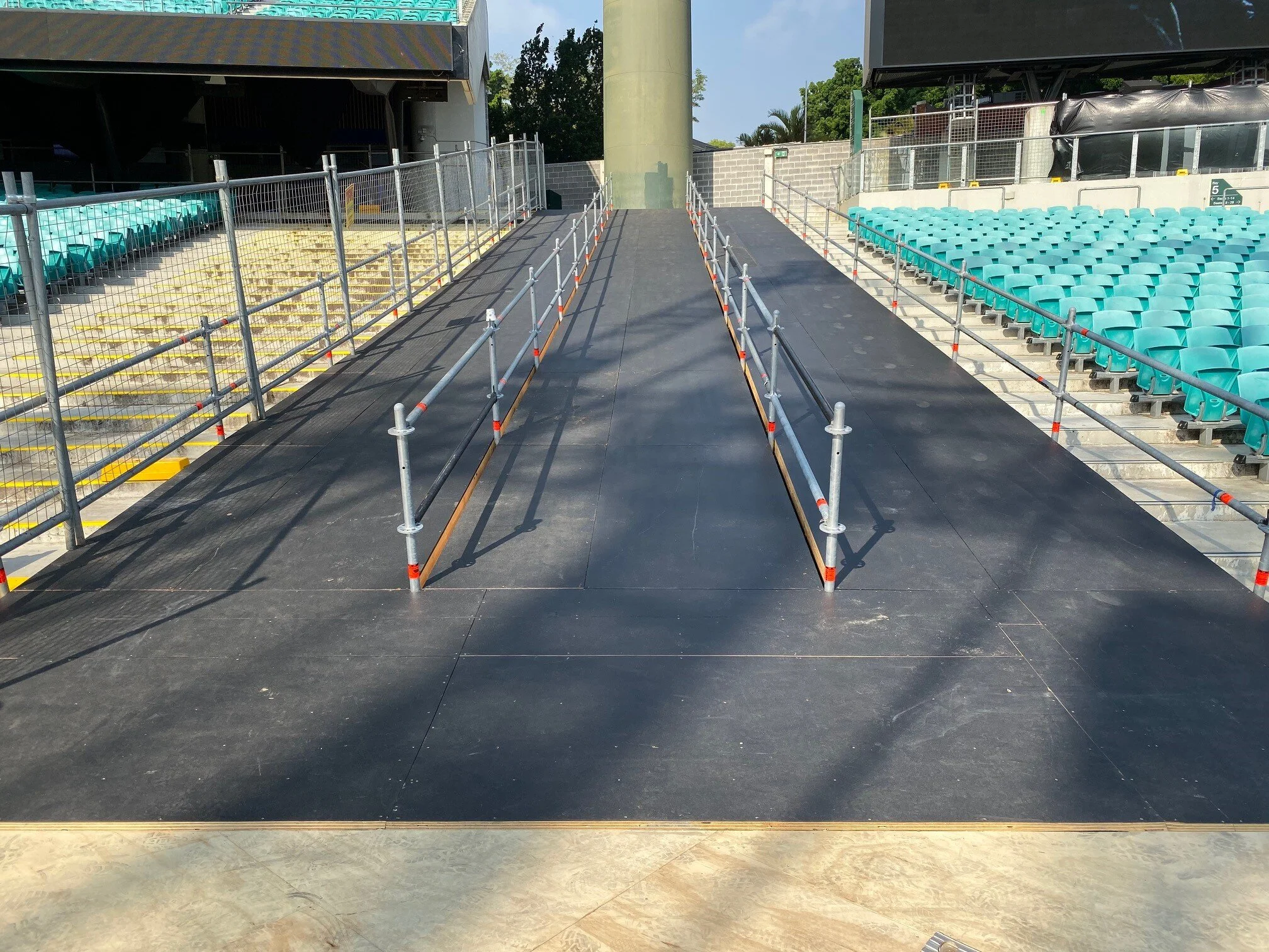 Public Access Stairs & Ramps | BCA and DDA compliant — Stagekings - We ...