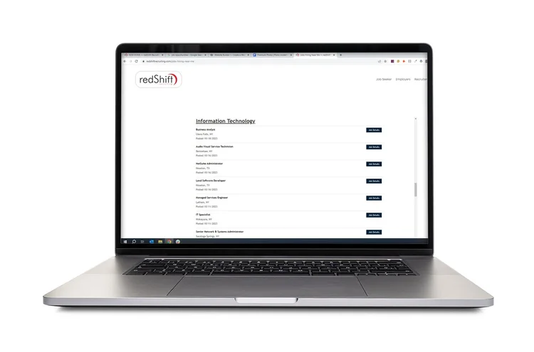 Technology Recruiting and IT Staffing Agency — redShift Recruiting