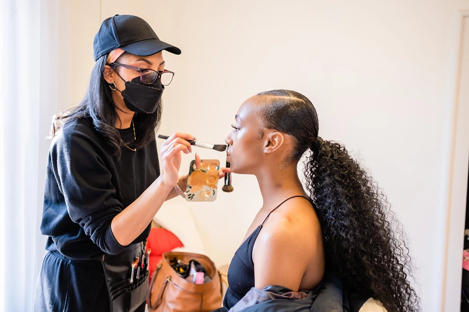 onsite hair and makeup team based out of Columbus, OH. onsite makeup ...