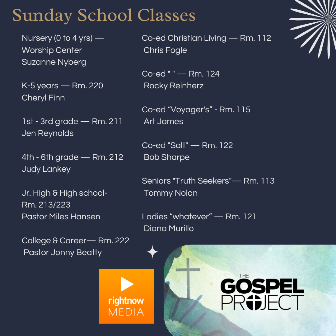 General 4 — Hope in the Valley Baptist Church