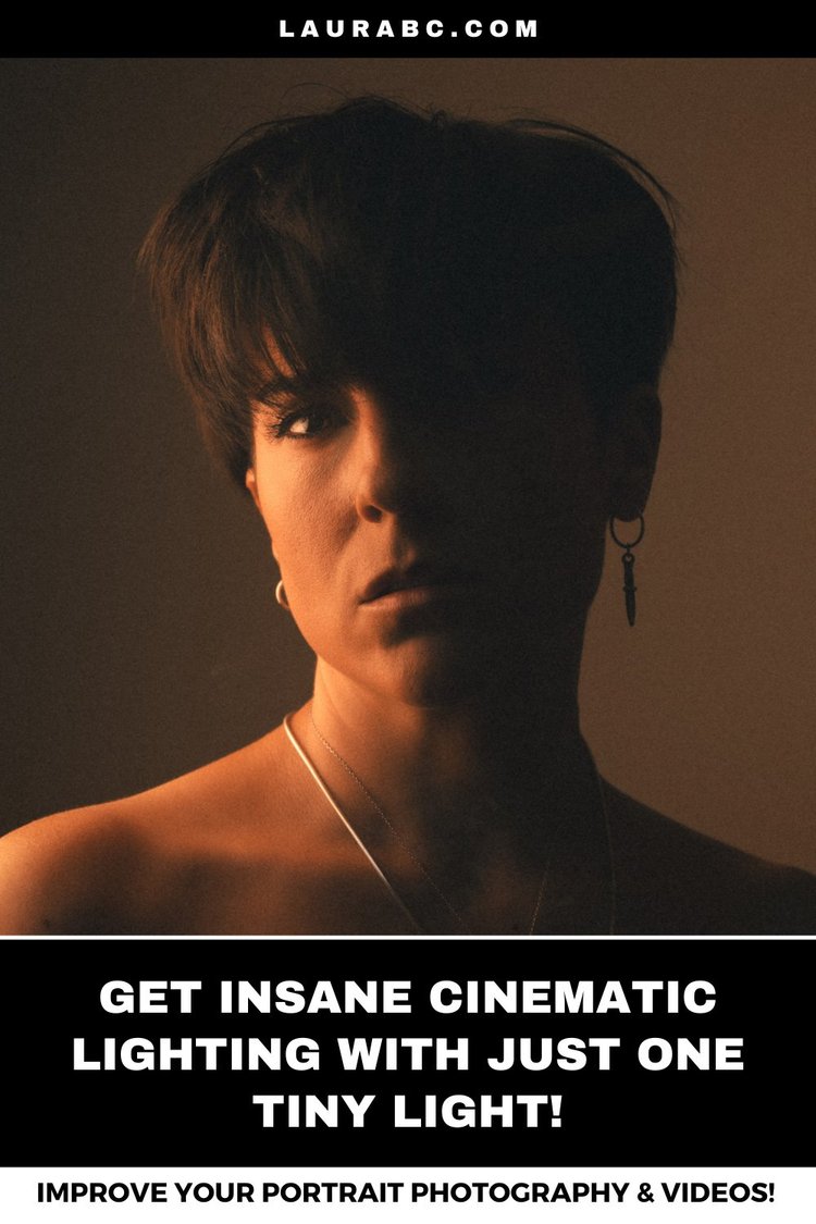 How to Get Cinematic Lighting With Just One Tiny Light in Your Portrait ...