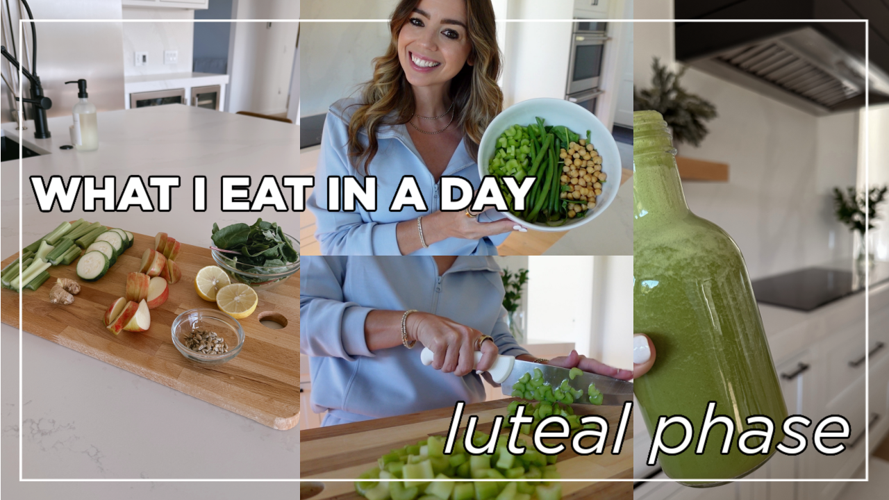 What To Eat To Balance Hormones Naturally | LUTEAL PHASE — Jessica Spiers