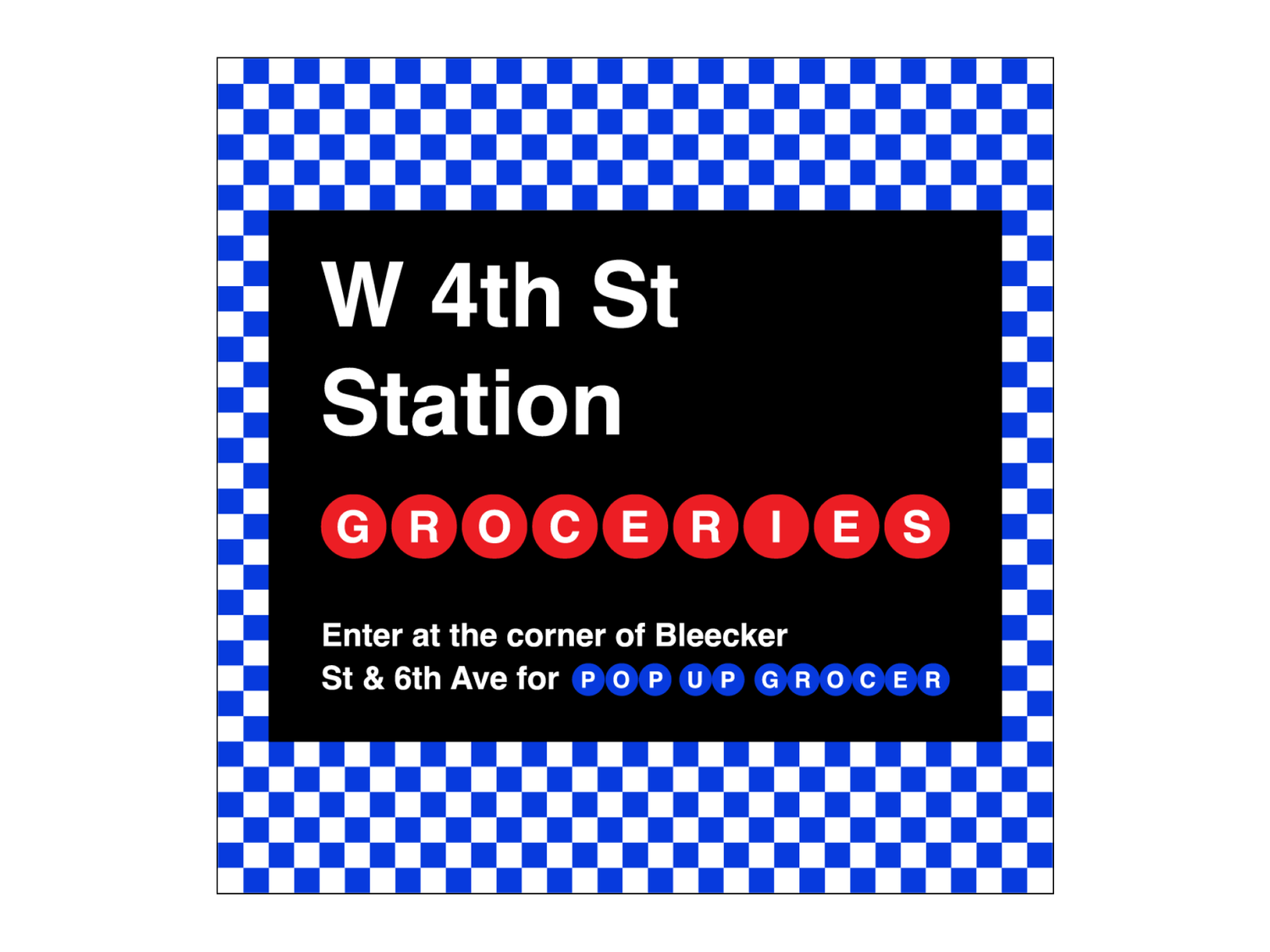 Pop Up Grocer — Simone Lee