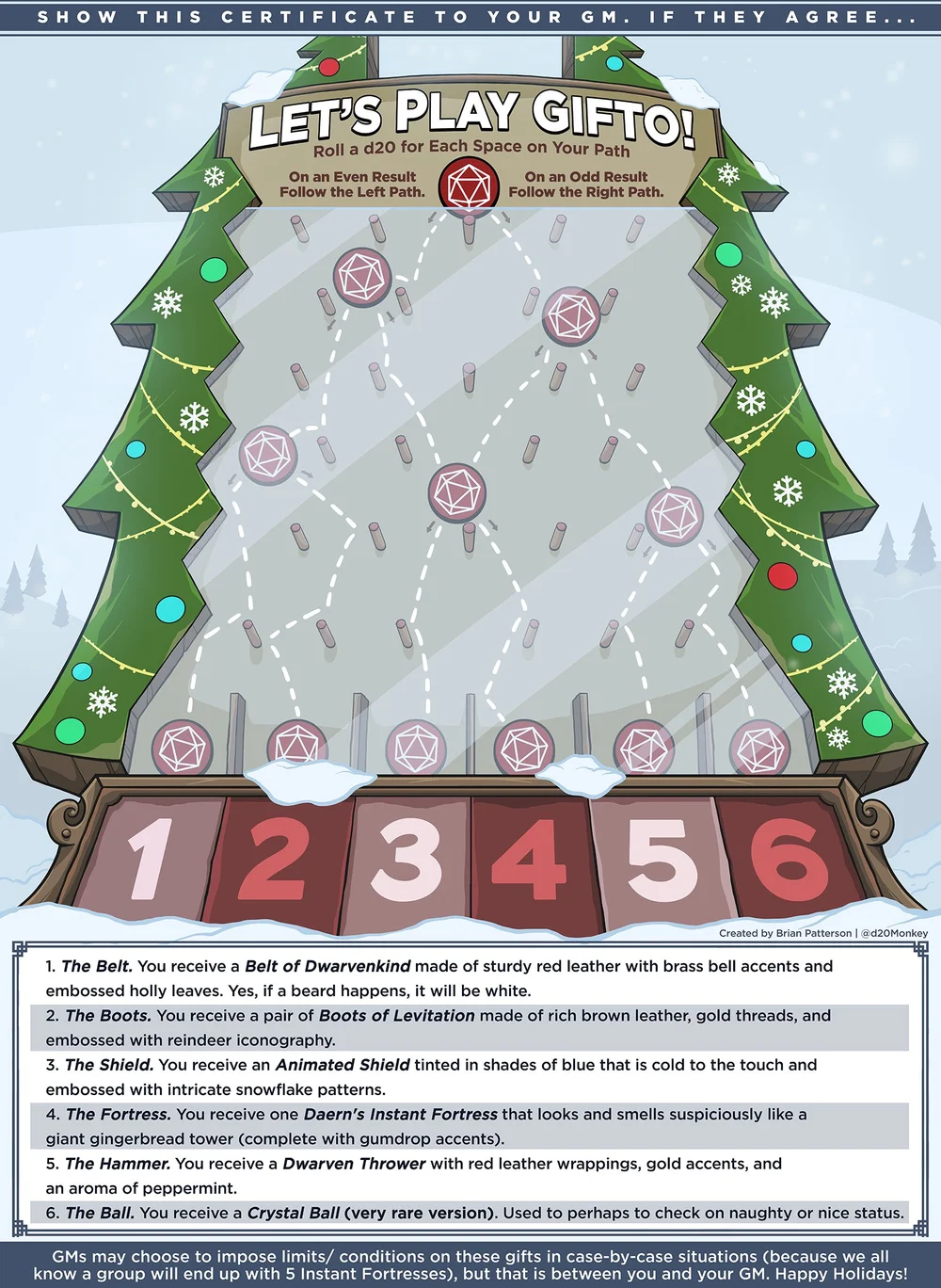 The Annual d20Monkey Gift — Innsmouth Garden Society