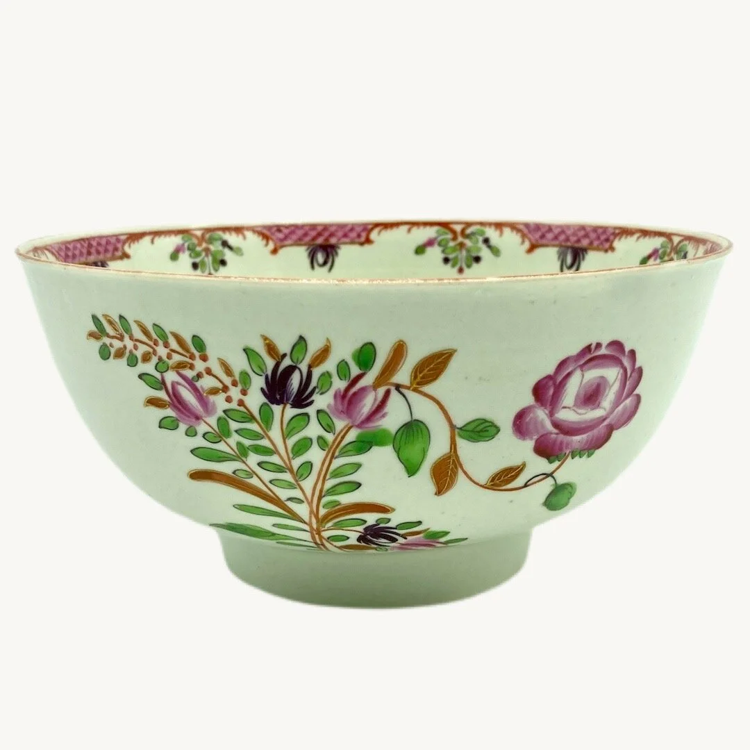 Pinxton porcelain bowl, c. 1800 — Oriole Antiques