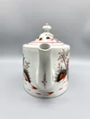 New Hall Porcelain Teapot Stand, Tobacco Pattern 490, circa 1800