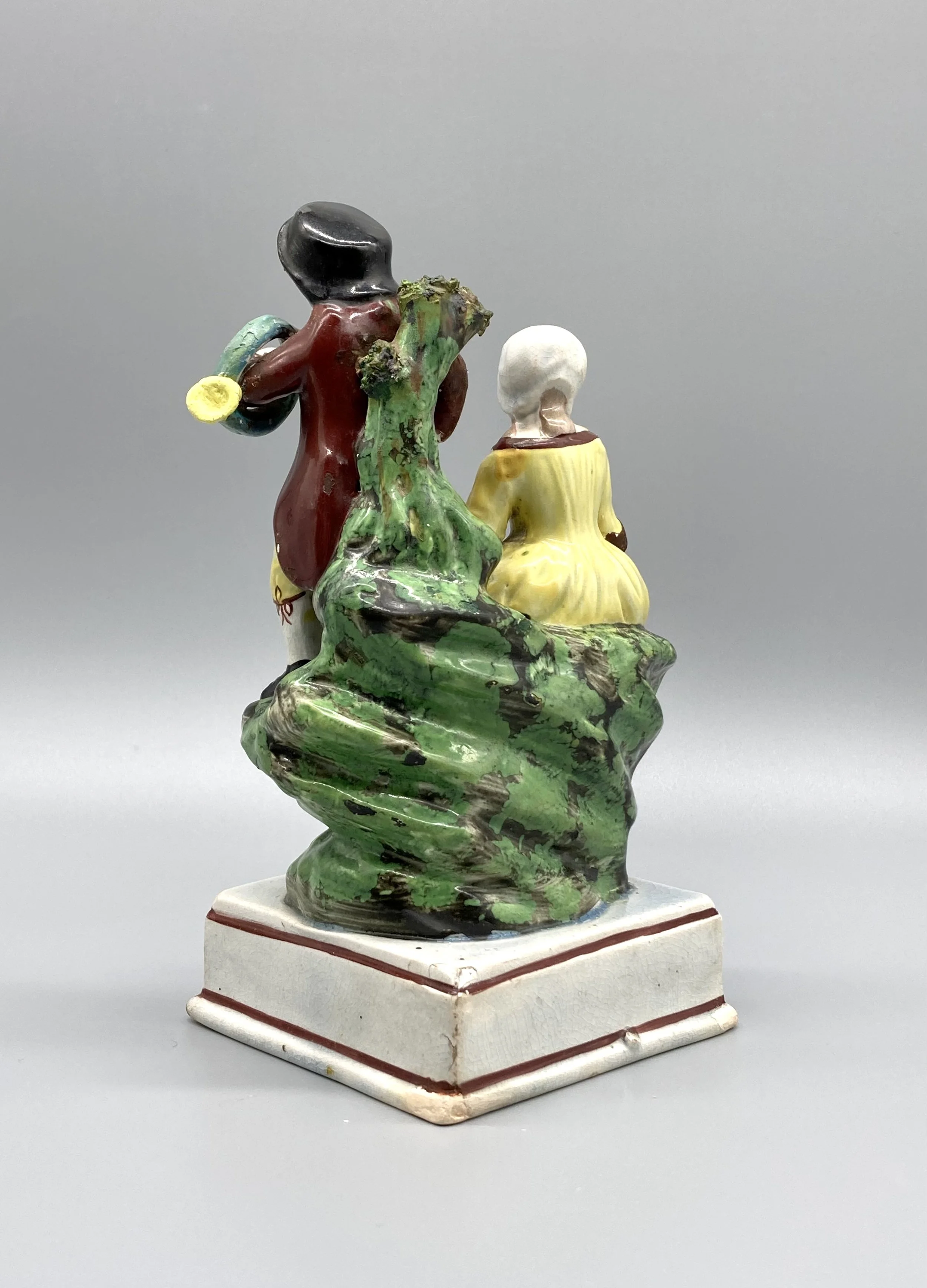 Early Staffordshire Pearlware Figure of Hope, circa 1800