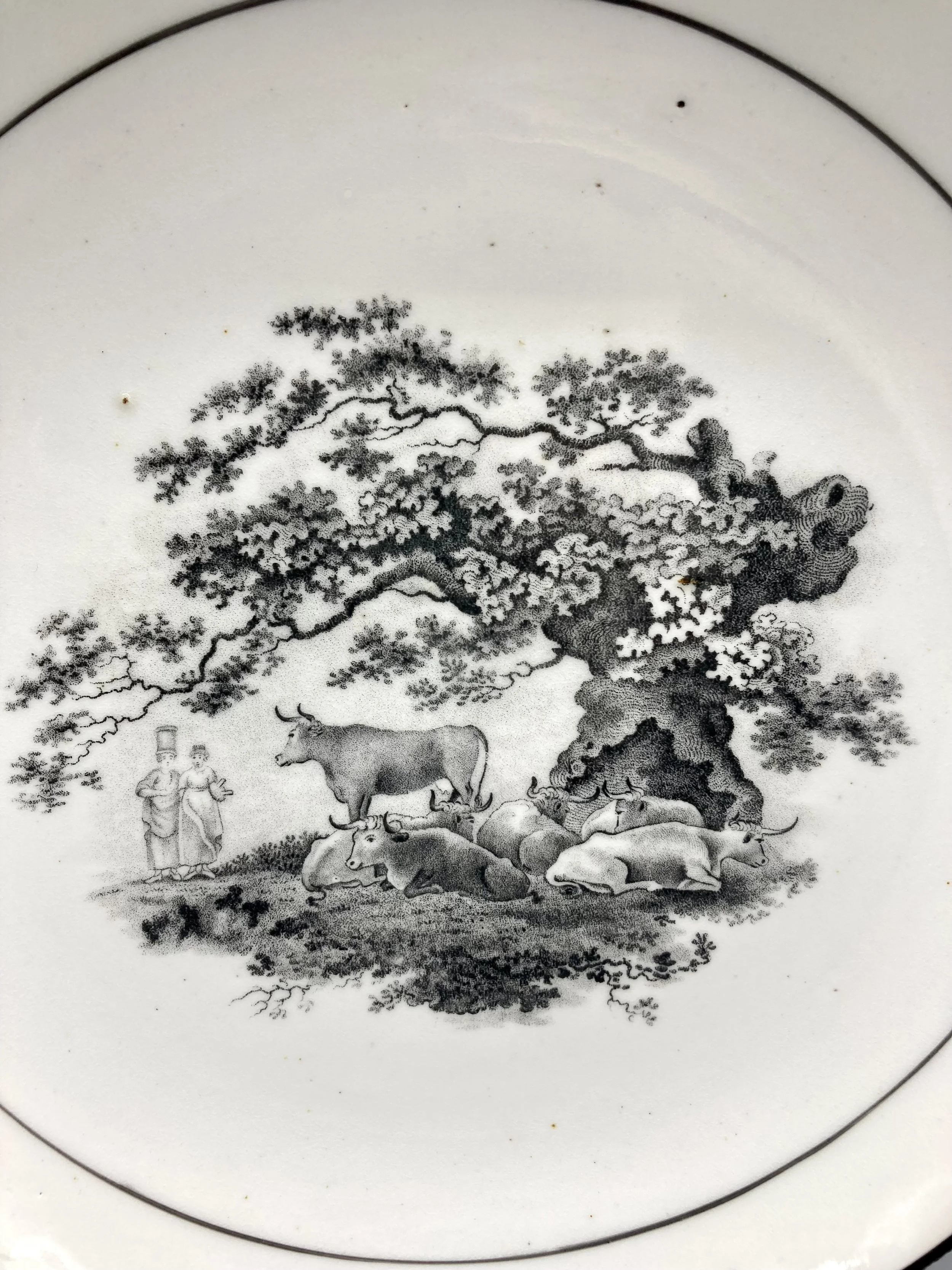 Pinxton Porcelain Dessert Dish, circa 1795