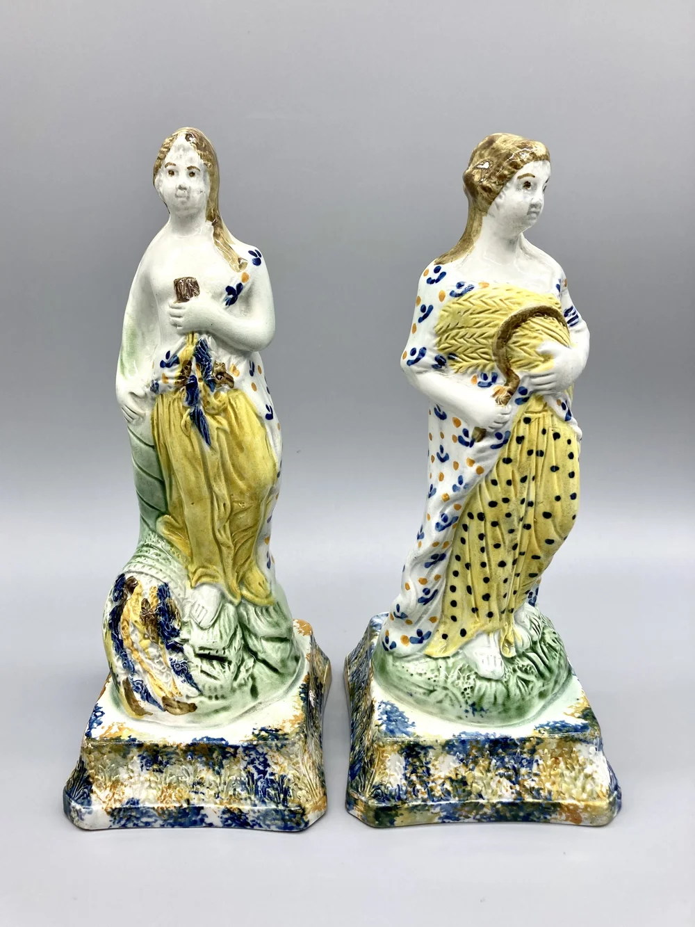 Pearlware Bocage Figure of a Huntsman, circa 1820