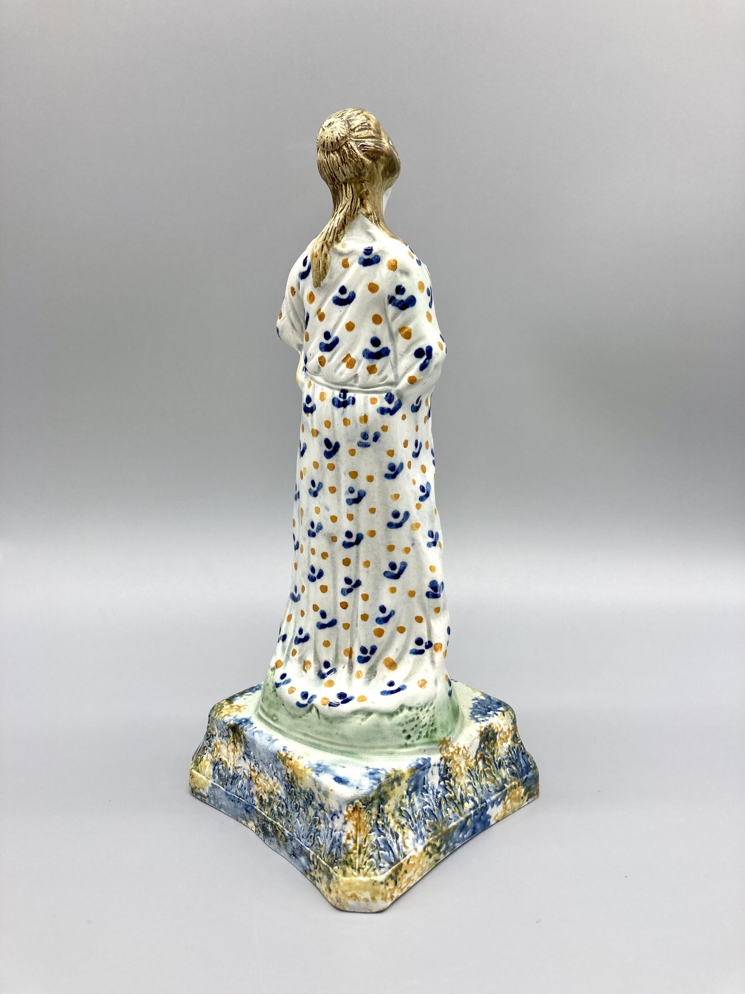 Pearlware Bocage Figure of a Huntsman, circa 1820
