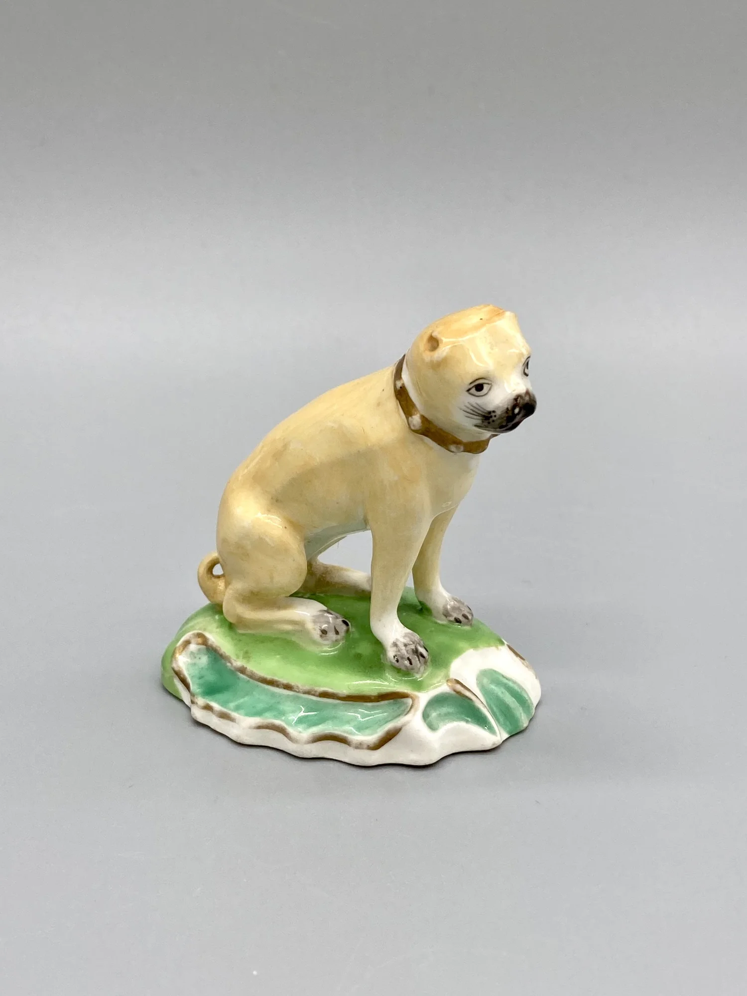 Victorian Staffordshire Pottery Castle, circa 1860-75