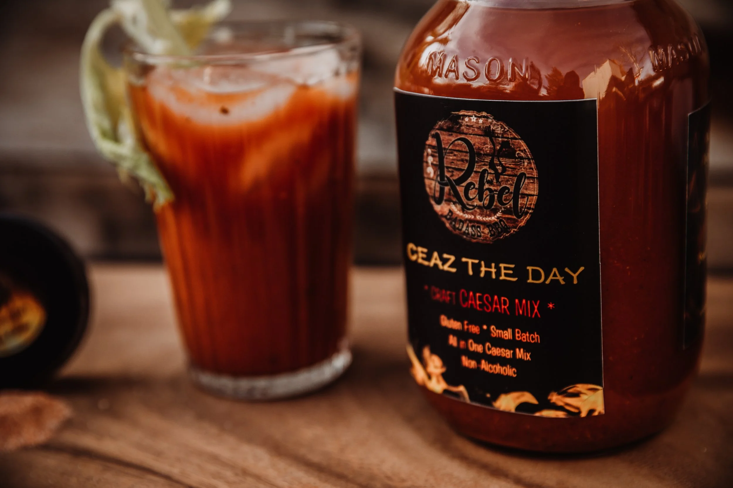 Ceaz the Day - All in One Caesar Mix 1L — Rebel Badass BBQ