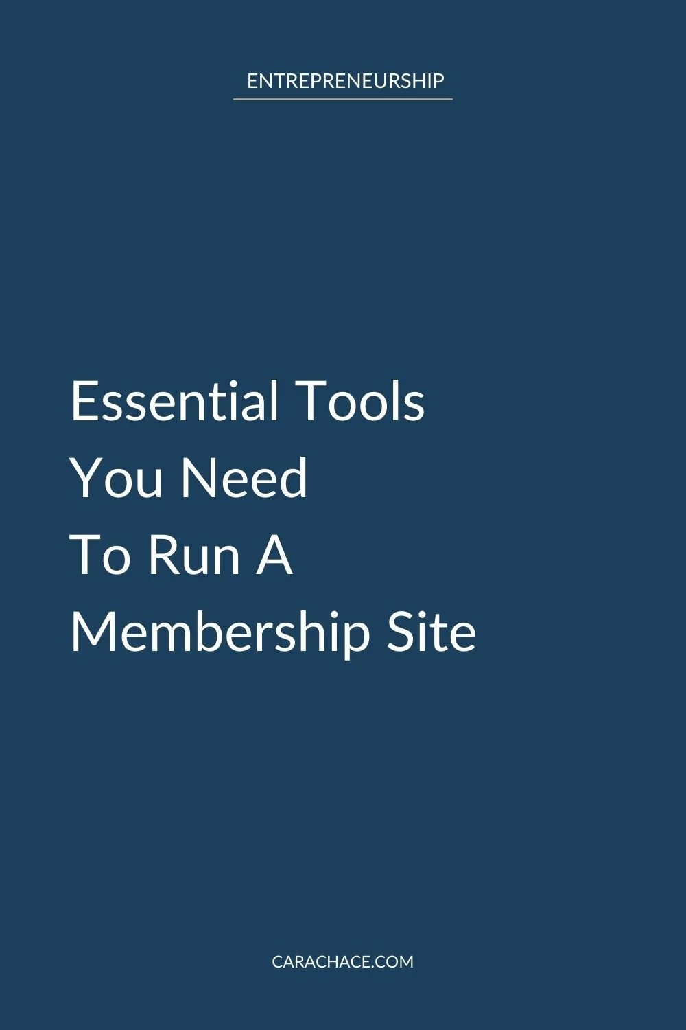 The Best Tools for Running a Membership Site Successfully — Cara Chace