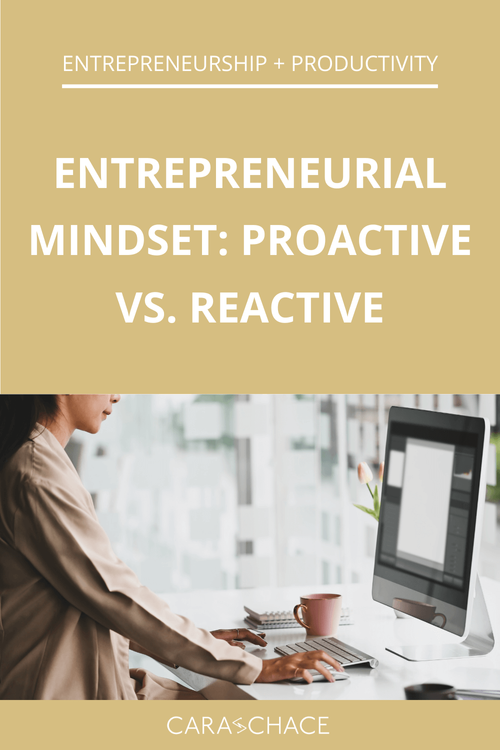Entrepreneurial Mindset: Proactive vs. Reactive