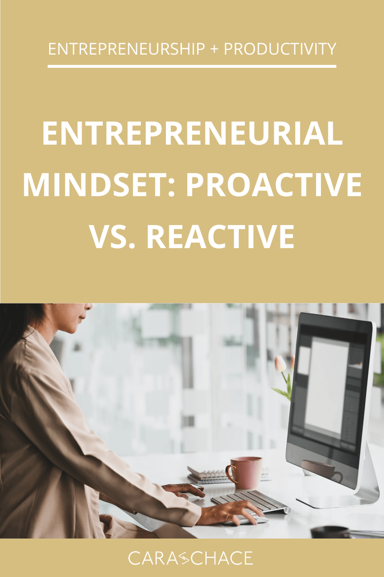 Entrepreneurial Mindset: Proactive vs. Reactive