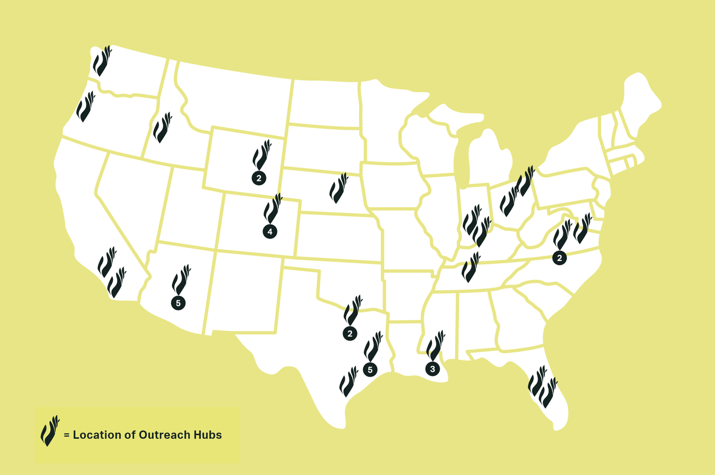 Outreach Hubs — Rescue America
